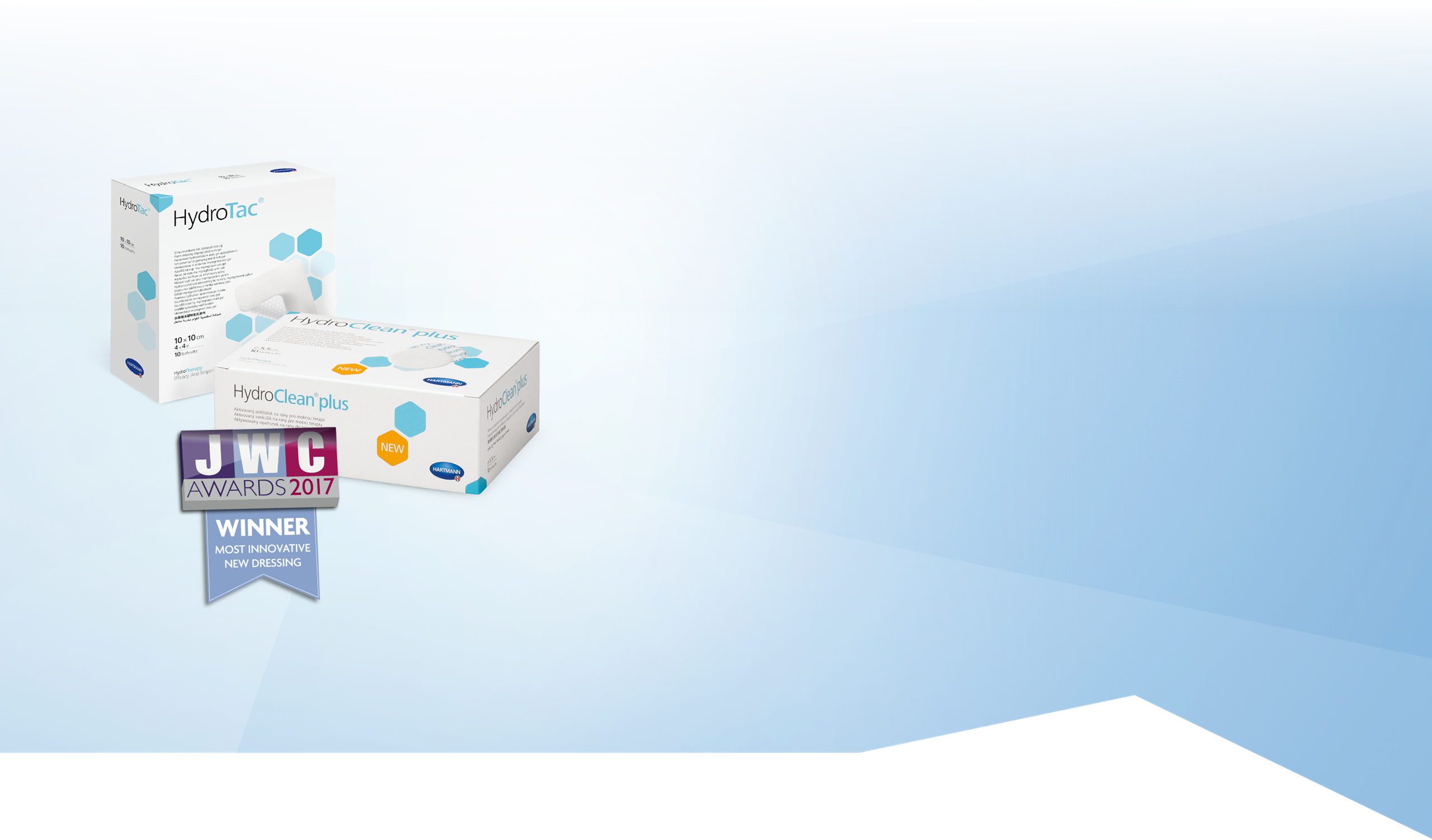 Accelerated wound closure with HydroTac®